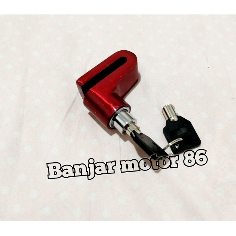Jual Gembok cakram motor anti maling - Kunci cakram disc lock - Gembok ...