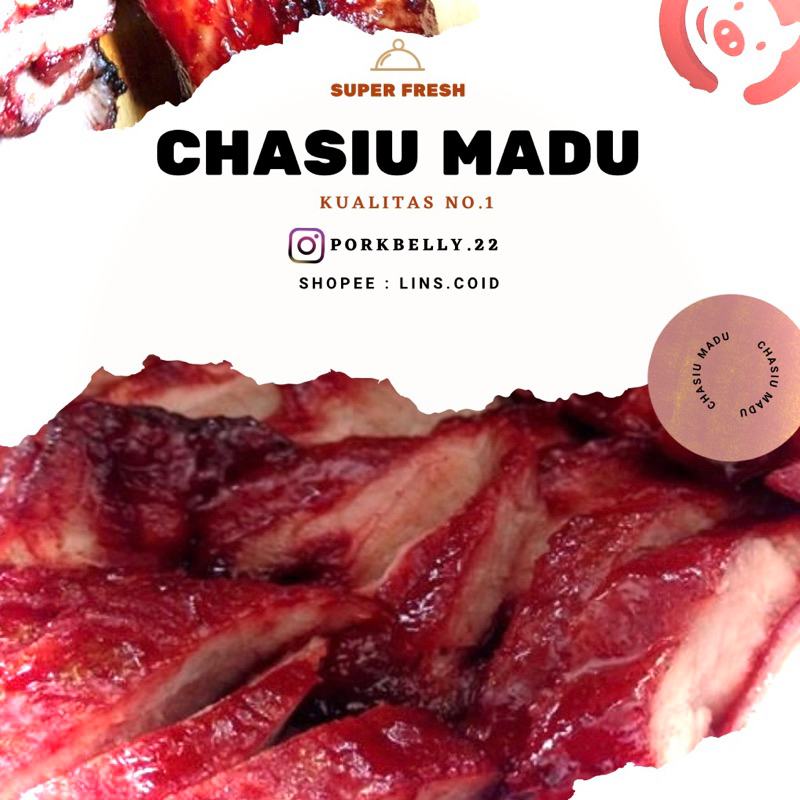 Jual babi panggang chasiu madu / babi chasiu madu / babi charsiu angkak ...