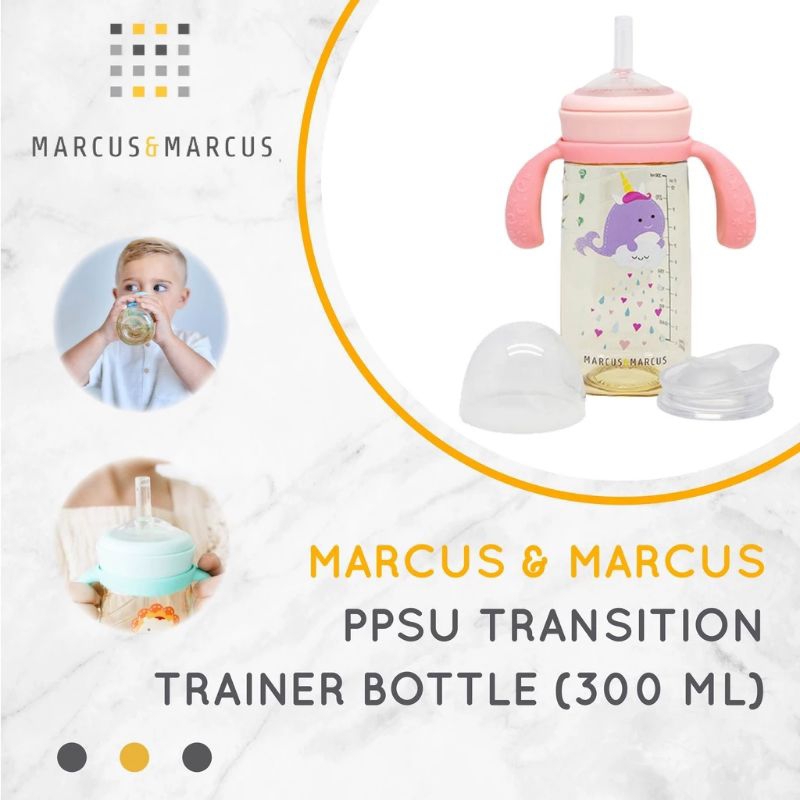 Jual marcus & marcus botol transit bottle ppsu 300ml | Shopee Indonesia