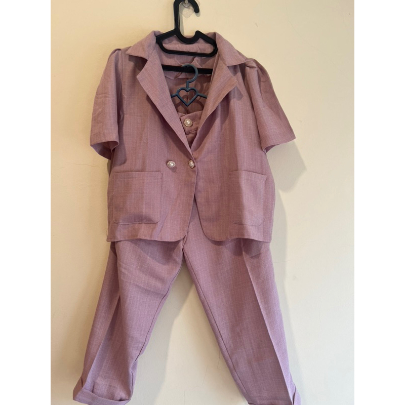 Jual one set tweed blazer | Shopee Indonesia