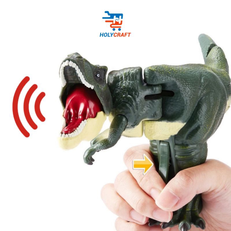 Jual Mainan Dinosaurus Tekan Shaa Shaa Viral Tyrannosaurus Rex Model ...