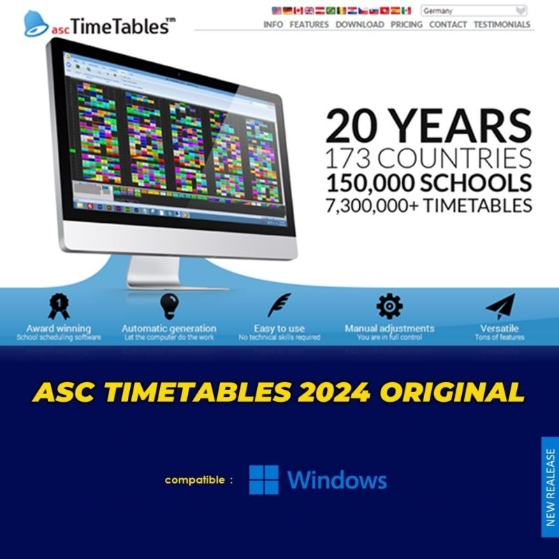 Jual [ORIGINAL] aSc TimeTables 2024 With Registration Code | Shopee ...