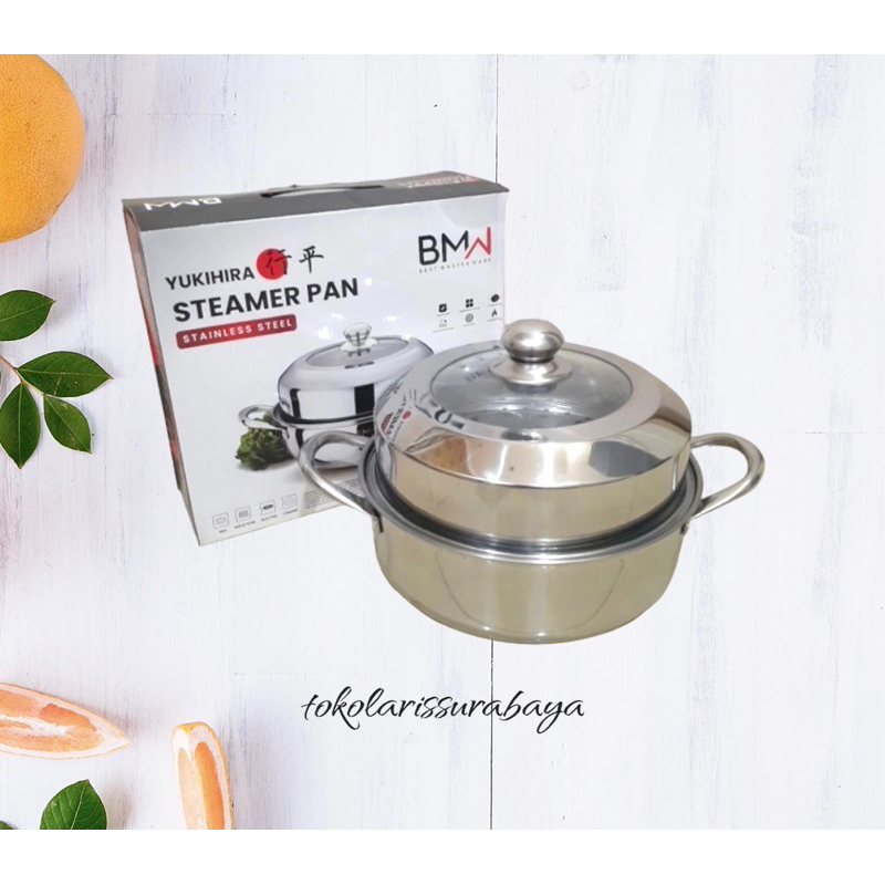 Jual panci soup streamer 28 cm / panci streamer stainless / panci kukus ...