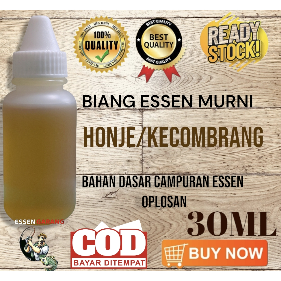 Jual HONJE // KECOMBRANG // KECOMRANG // BIANG ESSEN MURNI 5ML // 15ML ...