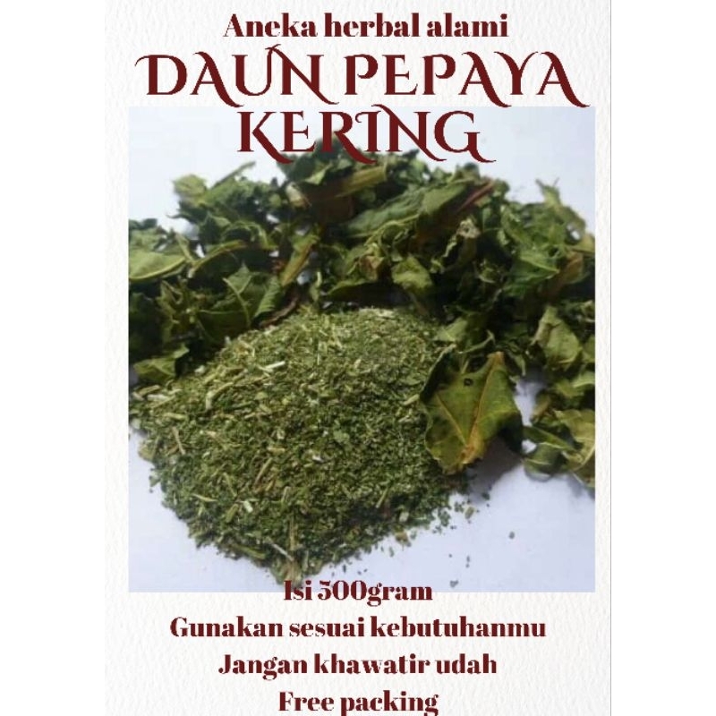 Jual daun pepaya kering 500gram / daun kates kering ½ kg | Shopee Indonesia Jual daun pepaya kering 500gram / daun kates kering ½ kg | Shopee Indonesia