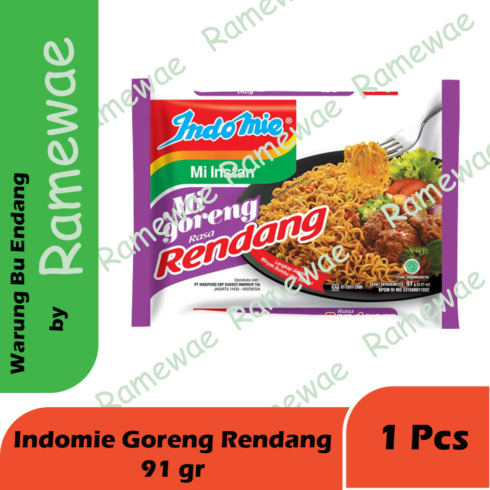 Jual Indomie Goreng Rendang 1 Pcs | Shopee Indonesia
