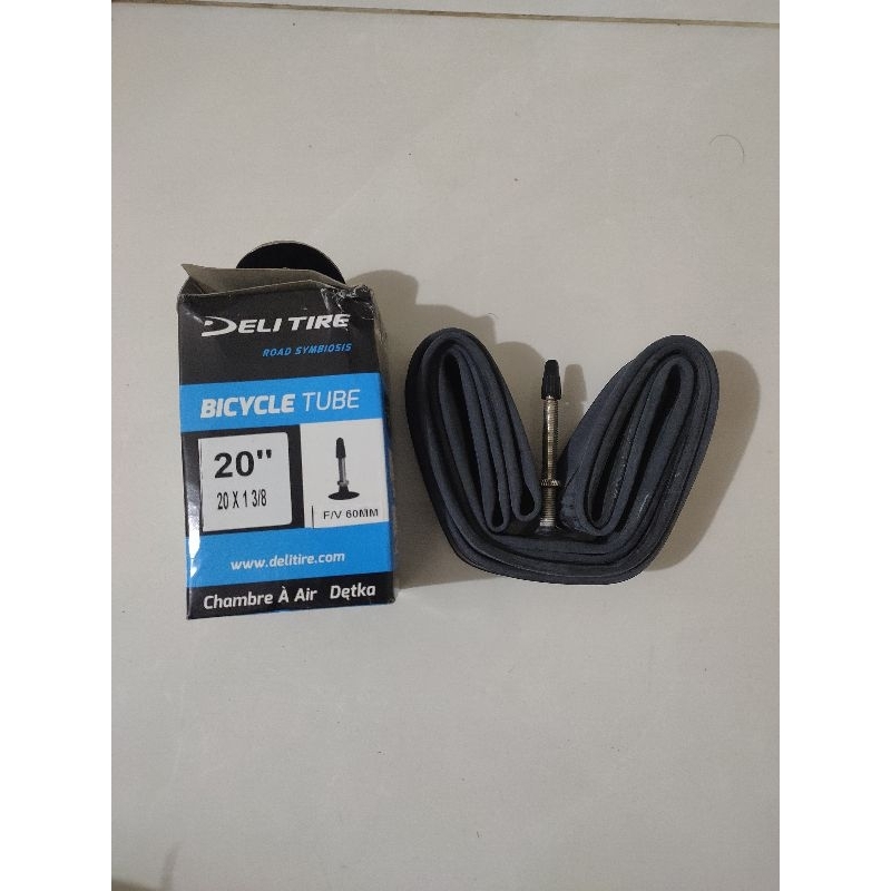 Jual ban dalam sepeda lipat 20 x 1 3/8 451 swallow deli tire presta 60mm | Shopee Indonesia