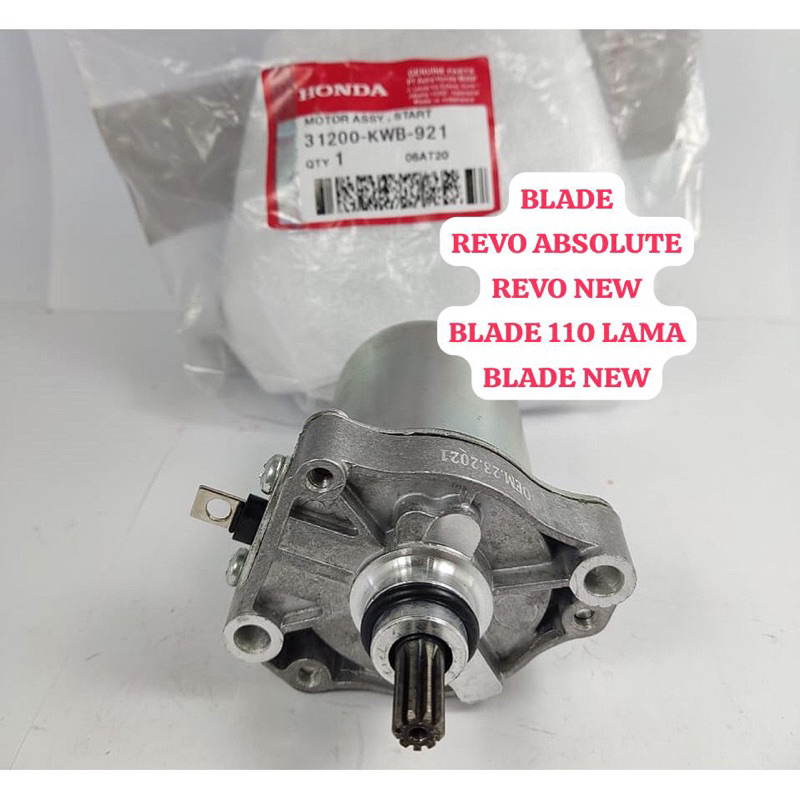 Jual DINAMO STATER STARTER BLADE NEW REVO ABS ABSOLUTE REVO NEW BLADE ...