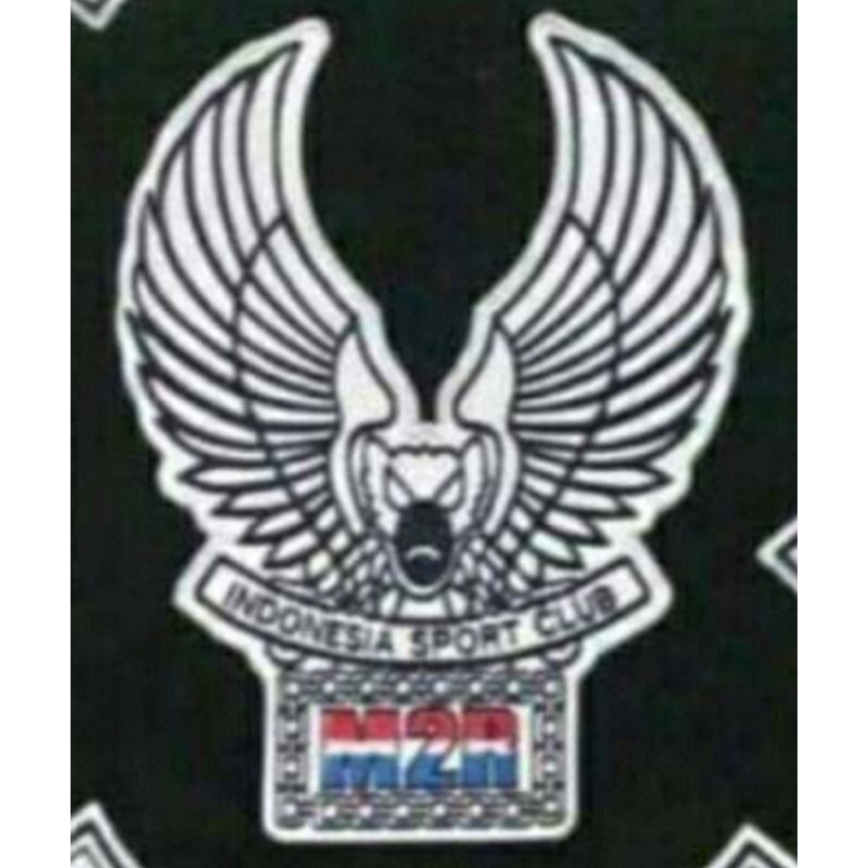 Jual logo moonraker hitam putih ukuran 28cm | Shopee Indonesia