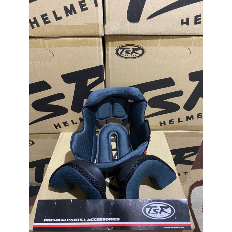 Jual Ceekpad Tsr RAM4 dan RAM5 busa helm tsr Original | Shopee Indonesia