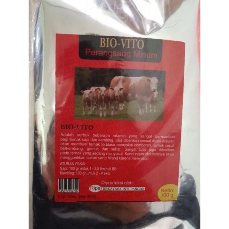 Jual Bio vito Perangsang minum sapi kambing perangsang minum hewan ...