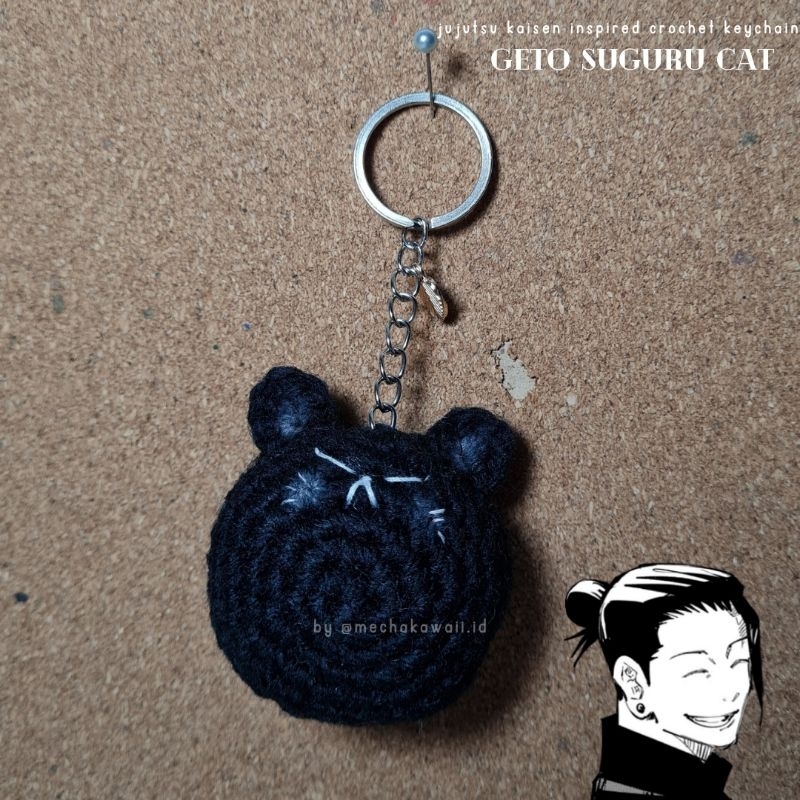 Jual [READY] Gantungan Kunci Crochet - Gojo Satoru Cat × Geto Suguru ...