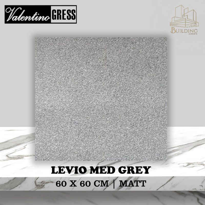 Jual Granite Lantai 60x60 LEVIO MED GREY/MATT/STONE/CARPORT/VALENTINO ...