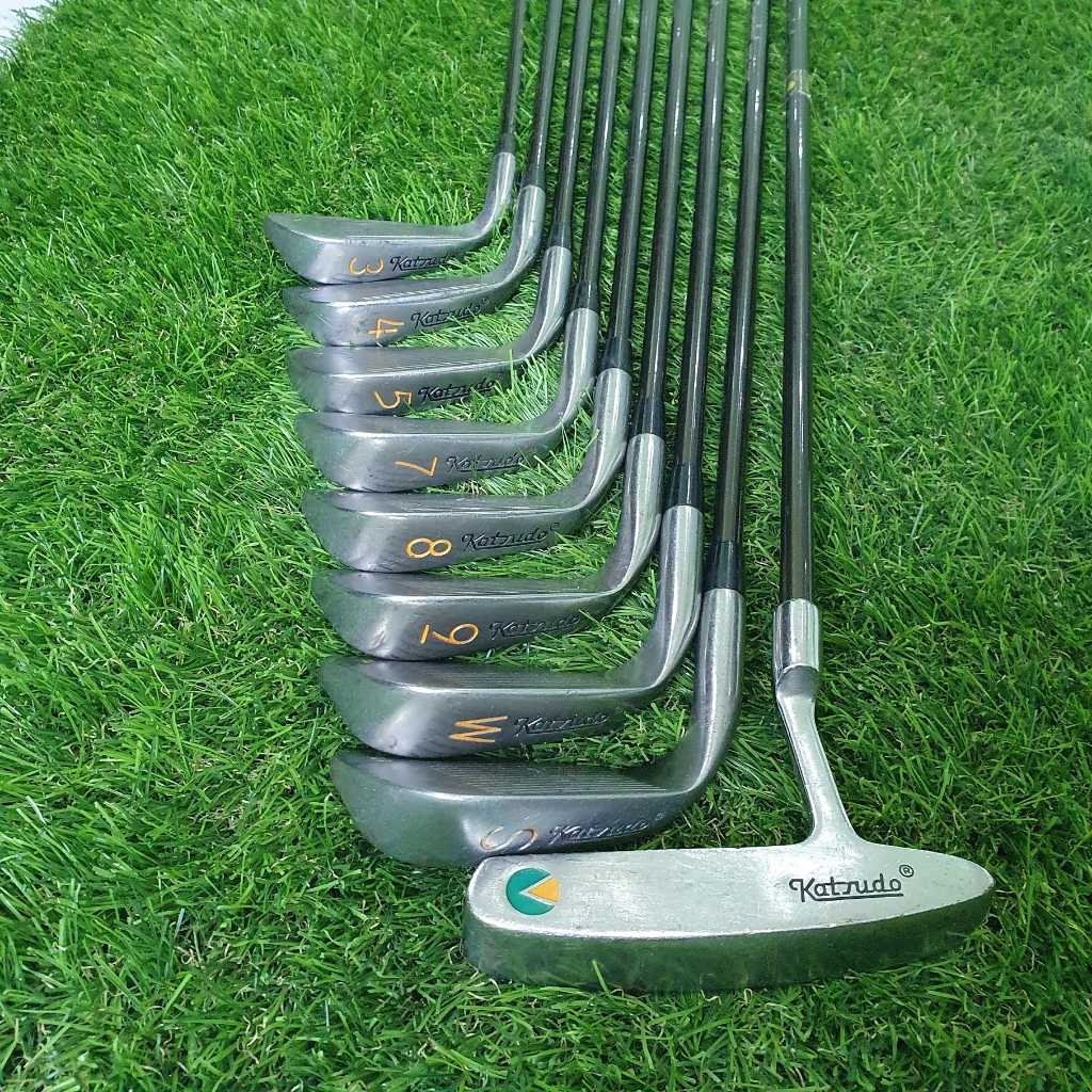 Jual Stick Stik Golf KATSUDO Cheetah Iron No 3 4 5 7 8 9 W S ( 9 stik ...