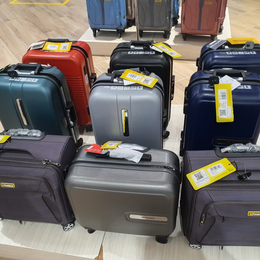 Jual Koper President Non Zipper Tanpa Resliting Original TSA Lock ...