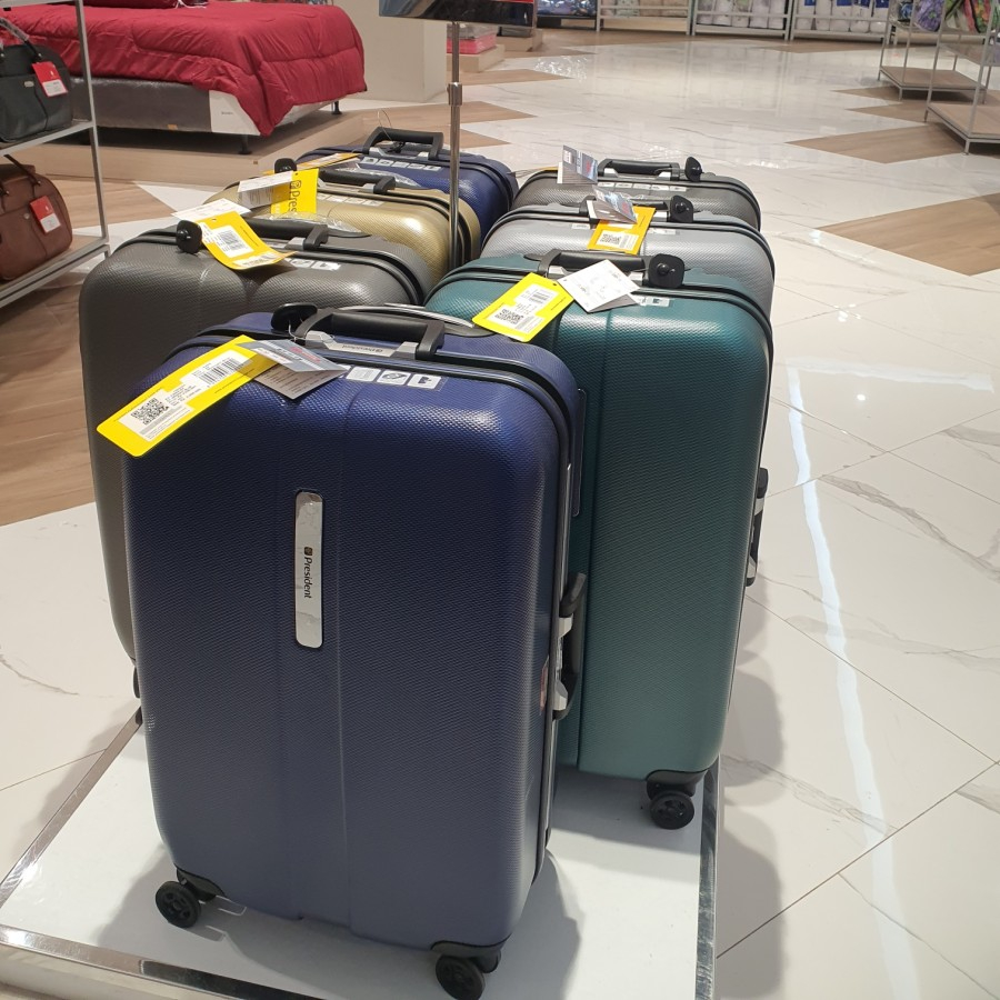 Jual BOMBASTI SALE Koper President Non Zipper Tanpa Resliting Original ...