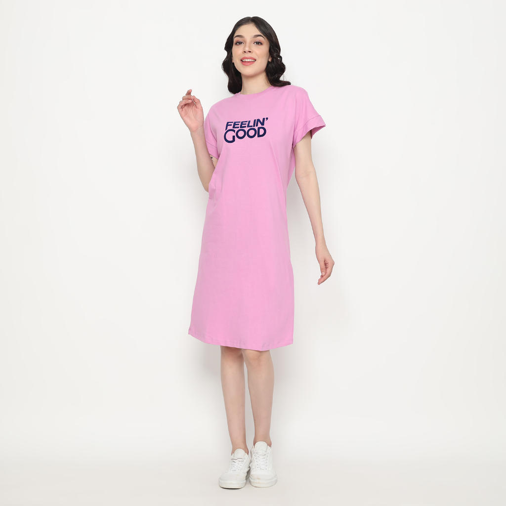 Jual ROMP Dress Polos Mini - Batwing Cut | Shopee Indonesia