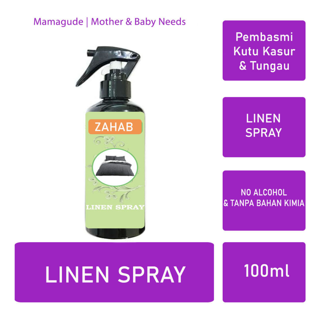 Jual Linen Spray Anti Bacterial Bed Linen Spray Anti Tungau Spray Kasur ...