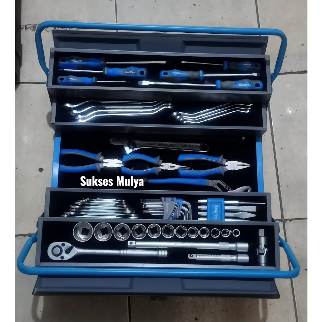 Jual TOOL KIT MULTIPRO 60 PCS MEKANIK TOOL MULTIPRO 60 PCS TOOL SET 60 ...