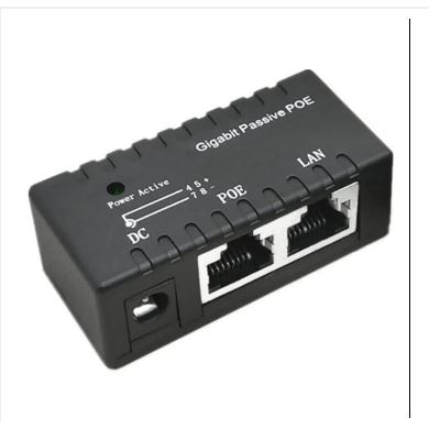 Jual Passive poe injector adapter NB gigabit 1Gbps rj45 lan dc adaptor | Shopee Indonesia