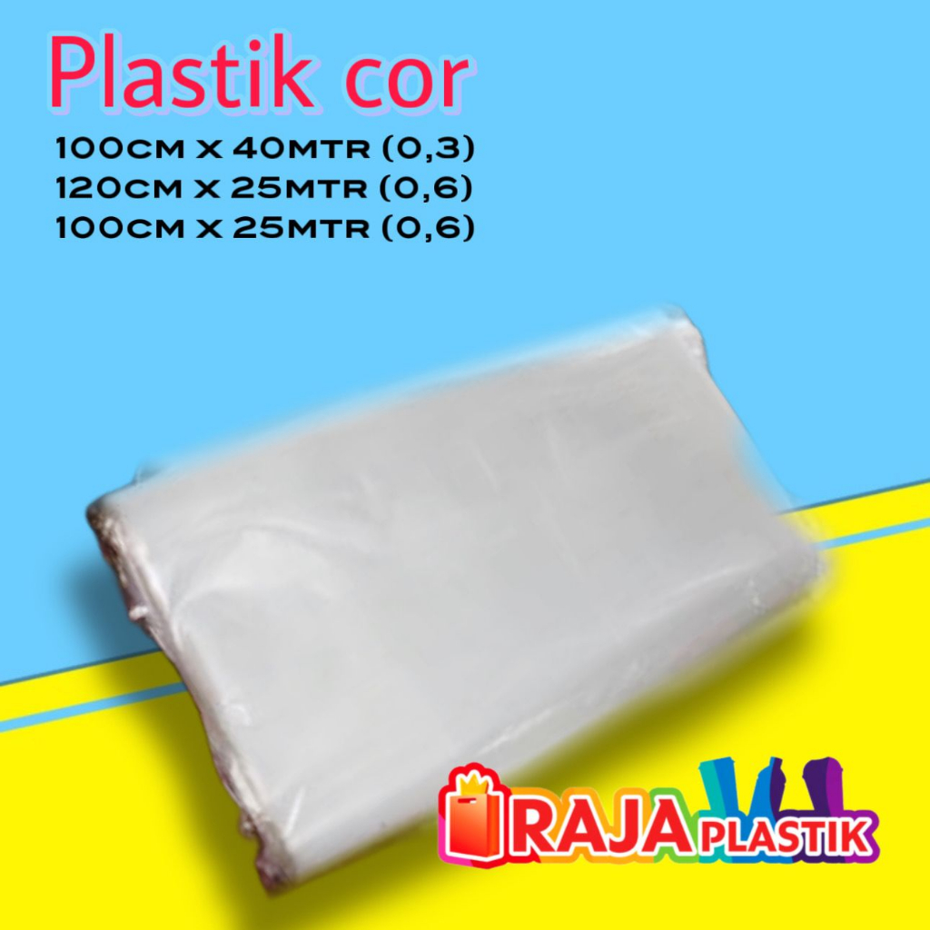 Jual Plastik Cor Roll Bening | Shopee Indonesia