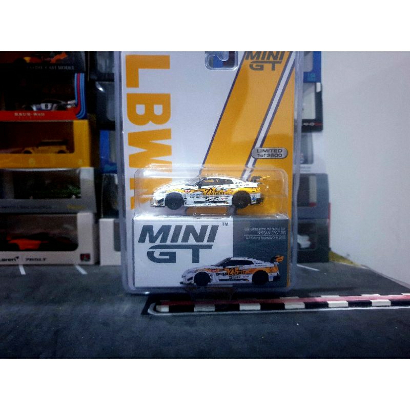 Jual Diecast Mini GT LB Silhouette Works GT Nissan 35Gt RR No 491 Segel ...