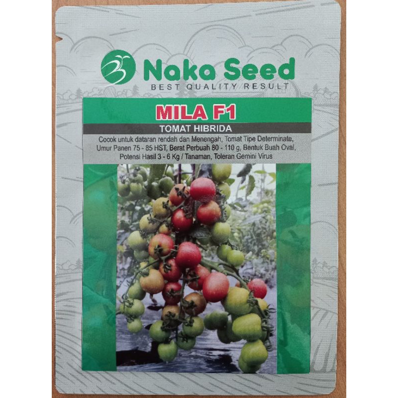 Jual Benih Tomat MILA F1 5 Gram Naka Seed | Shopee Indonesia
