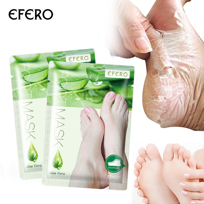Jual 1 pasang Efero foot mask masker kaki foot peeling foot exfloating ...