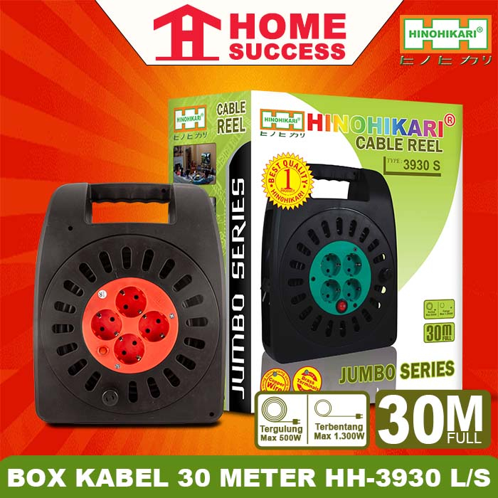 Jual KABEL ROLL HINOHIKARI 30 METER HH-3930 LAMPU/SWITCH , BOX KABEL 30 ...