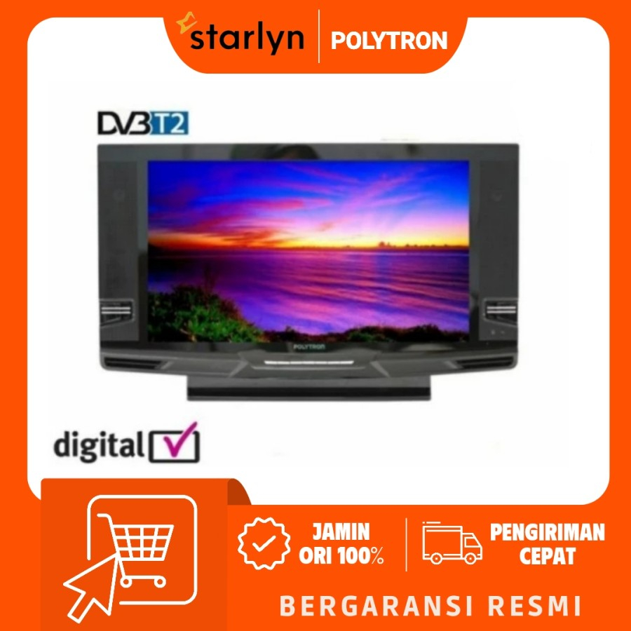 Jual POLYTRON LED Digital TV 24 Inch DVB-T2 PLD 24V123 | Shopee Indonesia