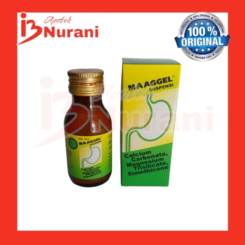 Jual MAAGEL SIRUP 60 ML obat lambung | Shopee Indonesia