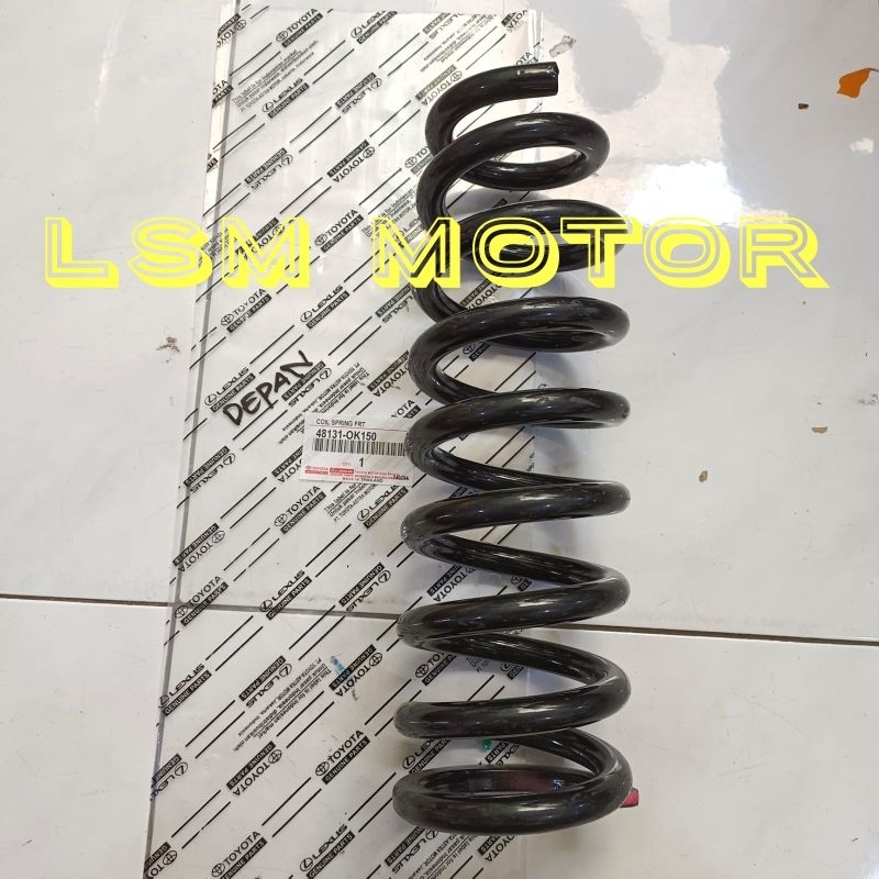 Jual per keong per spiral depan Toyota Fortuner asli ori | Shopee Indonesia