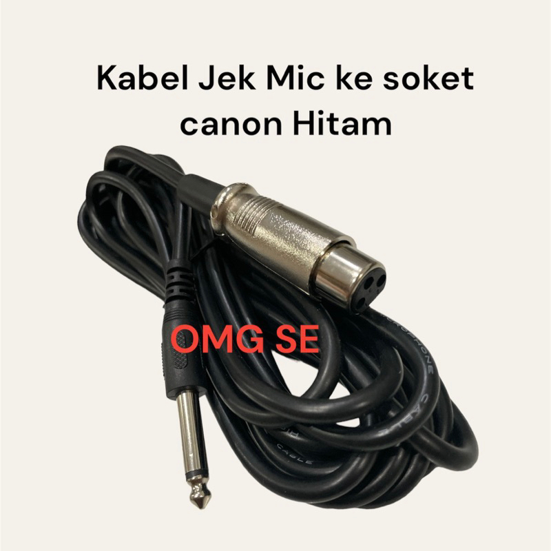 Jual kabel jek mic ke soket canon | Shopee Indonesia