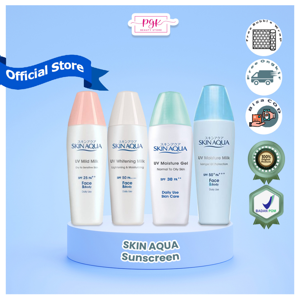 Jual SKIN AQUA Sunscreen All series | Shopee Indonesia