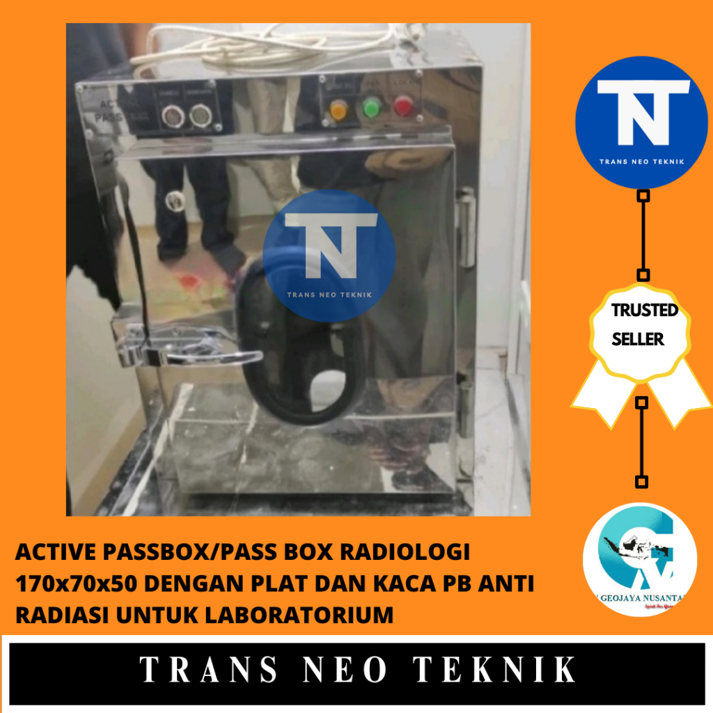 Jual ACTIVE PASSBOX/PASS BOX RADIOLOGI 170x70x50 DENGAN PLAT DAN KACA ...