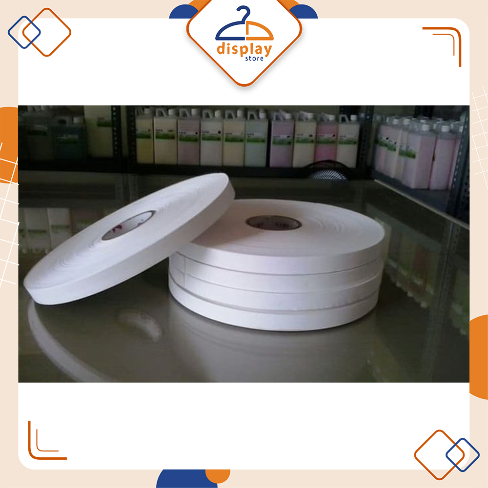 Jual Pita Label Laundry Teffetta Roll Label Penanda Kain Kertas ...