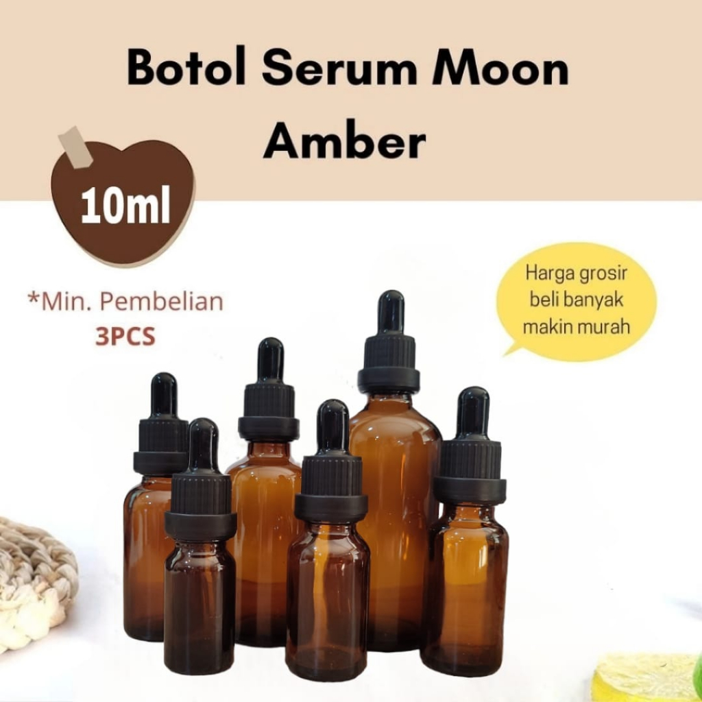 Jual Botol Serum Skincare Essence Dropper Pipet Kaca Moon Amber Glossy ... Jual Botol Serum Skincare Essence Dropper Pipet Kaca Moon Amber Glossy ...