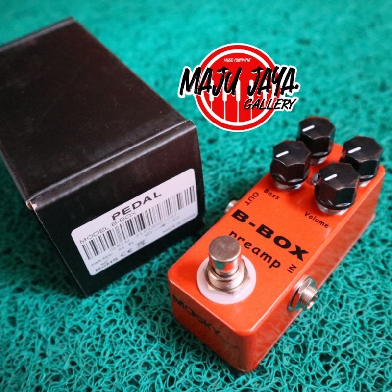 Jual pedal efek gitar elektrik mosky BBox B Box sound of preamp distortion | Shopee Indonesia