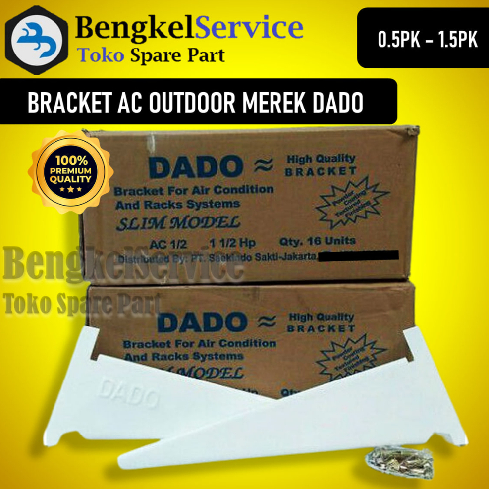 Jual Bracket Ac Outdoor Merek Dado 1/2 PK, 3/4 PK, 1 PK, 1 1/2 PK ...