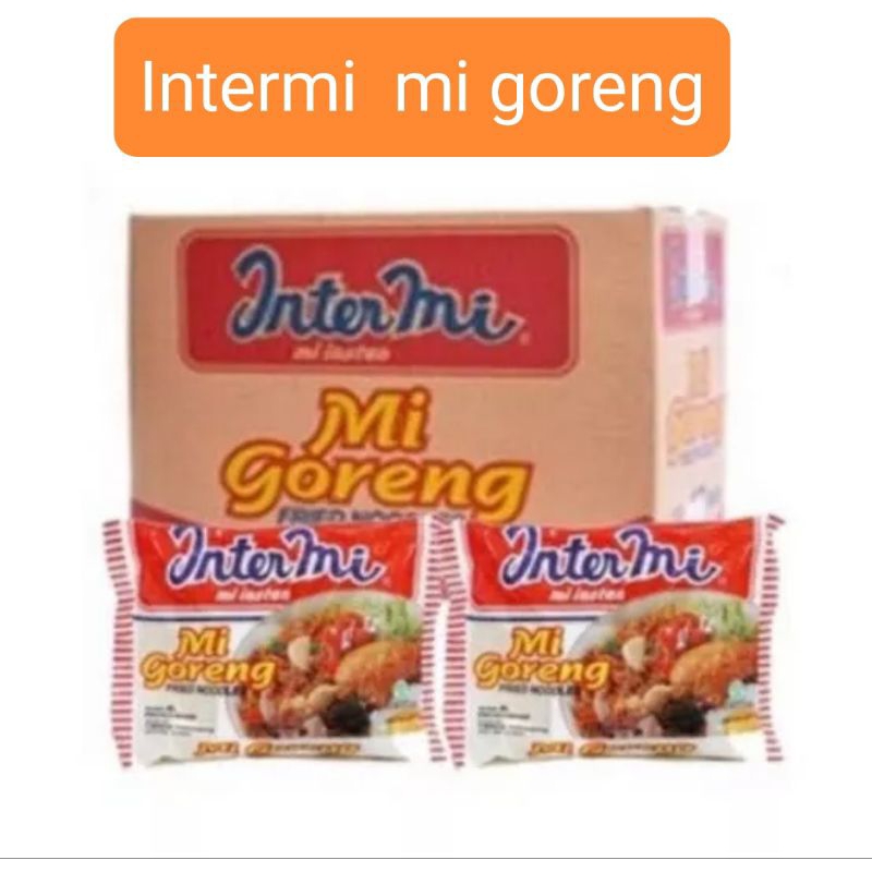 Jual INTERMI MIE GORENG 1 DUS ( ISI 40 PCS ) | Shopee Indonesia