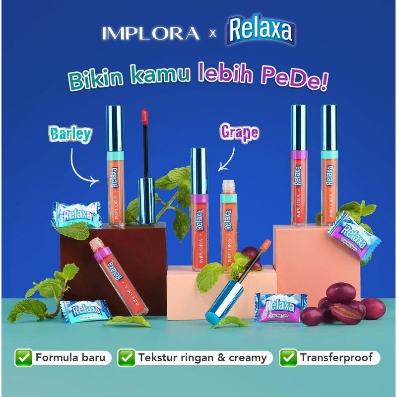 Jual Implora x Relaxa Barley & Grape (Special Edition) | Shopee Indonesia