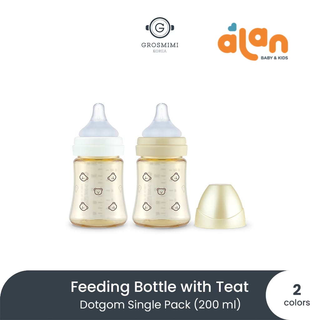 Jual Grosmimi Gotgom Feeding Bottle PPSU 200ml - Botol Susu | Shopee Indonesia