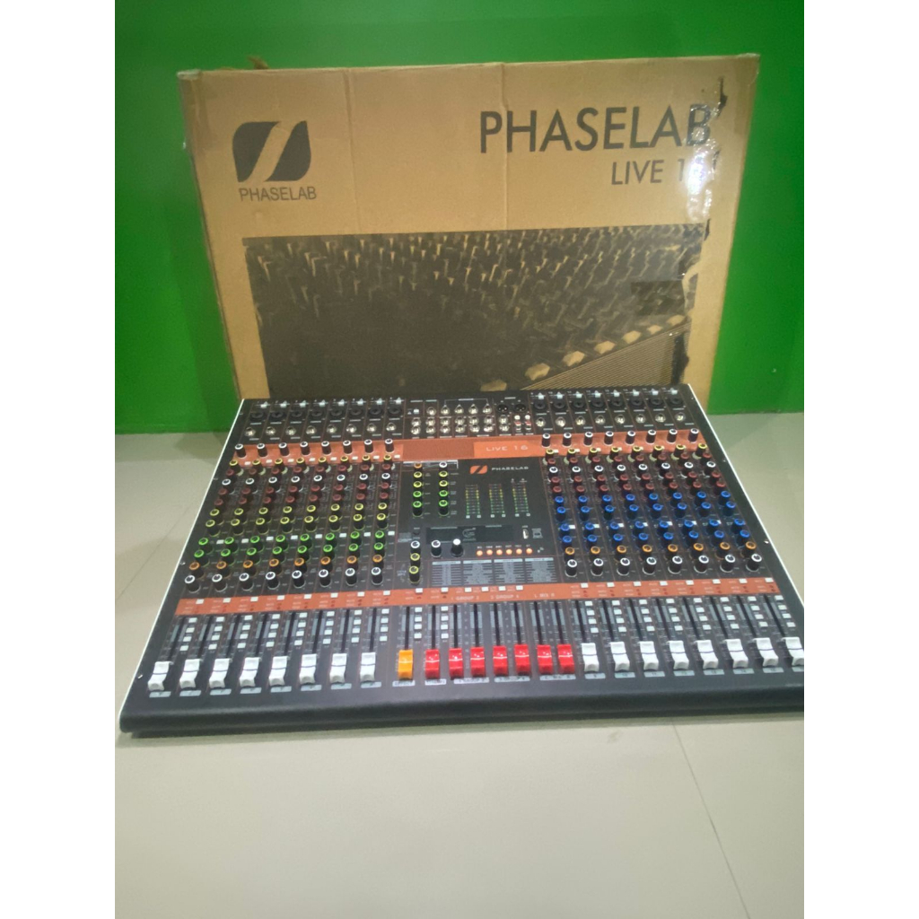 Jual Mixer Analog Phaselab / Phase Lab LIVE 16 / LIVE16 + KOMPRES - 16 ...