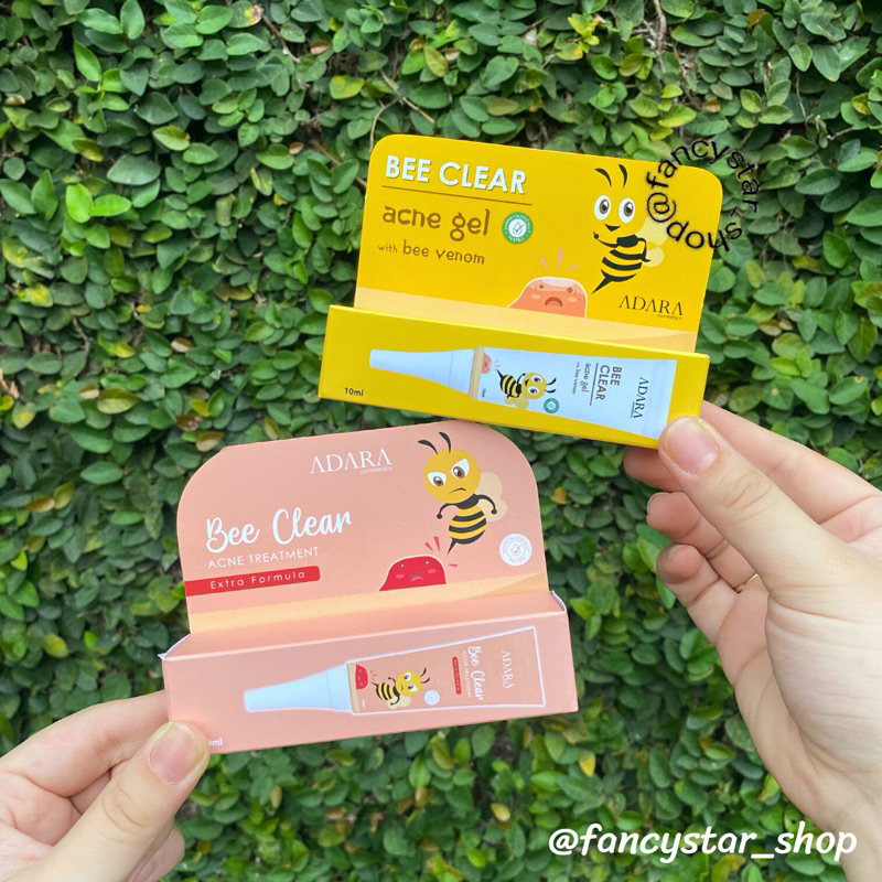 Jual [BPOM] ADARA Bee Clear Acne Gel & Bee Clear Extra Formula (10ml ...