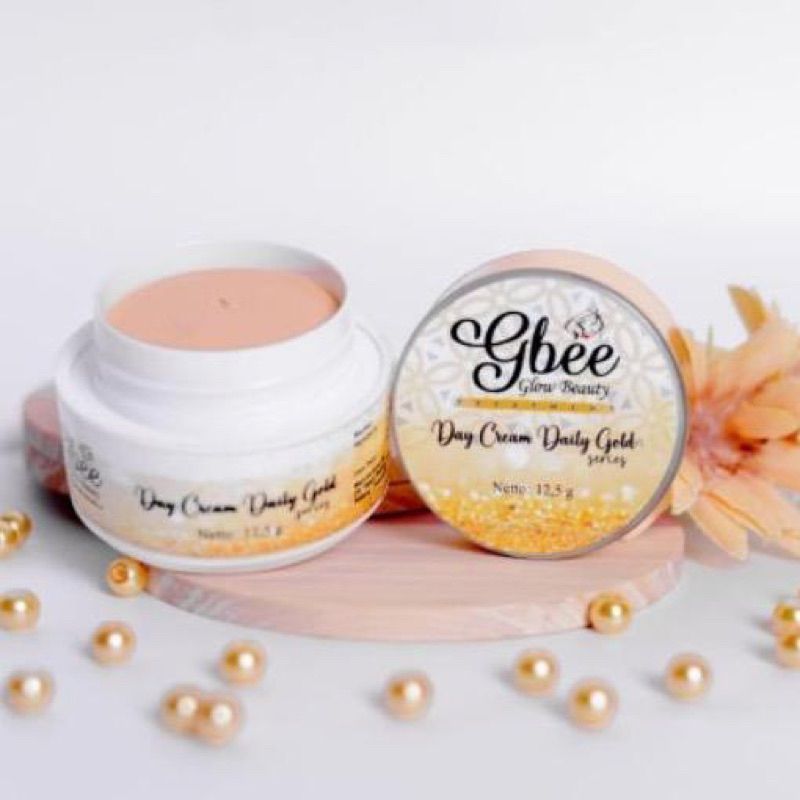 Jual Gbee Glow Beauty Day Cream Gold Series 12,5gr / Cream Siang ...