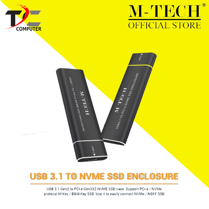 Jual Casing External Case Enclousure SSD M.2 NVME PCie 3.0 USB 3.1 ...