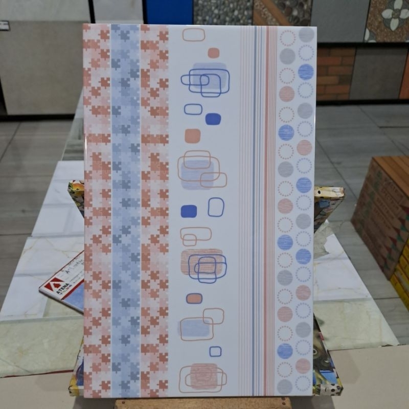 Jual Keramik Dinding Pink Minimalis / Keramik Dinding Mulia Tile / Keramik Dinding Kamar Mandi ...