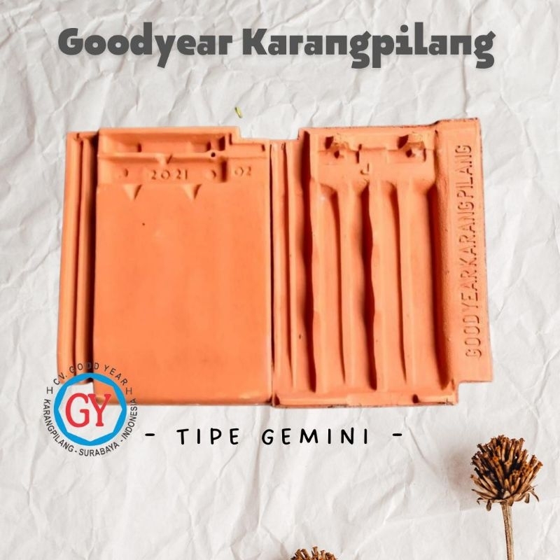 Jual Genteng Karangpilang Goodyear Type GEMINI | Shopee Indonesia