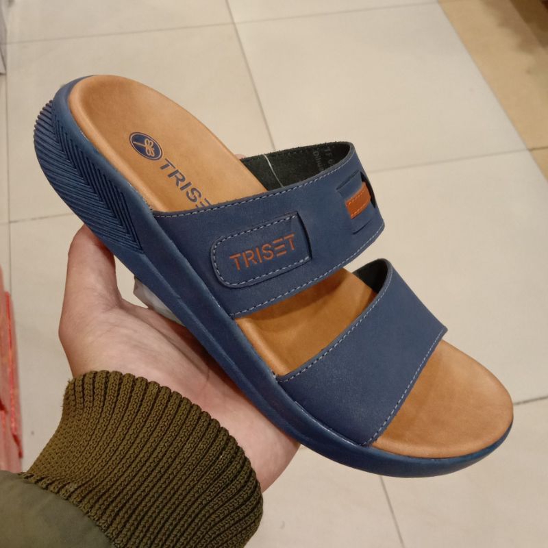 Jual SANDAL FLAT WANITA TALI DUA BRAND TRISET SOL RABER KARET ANTI SLIP ...