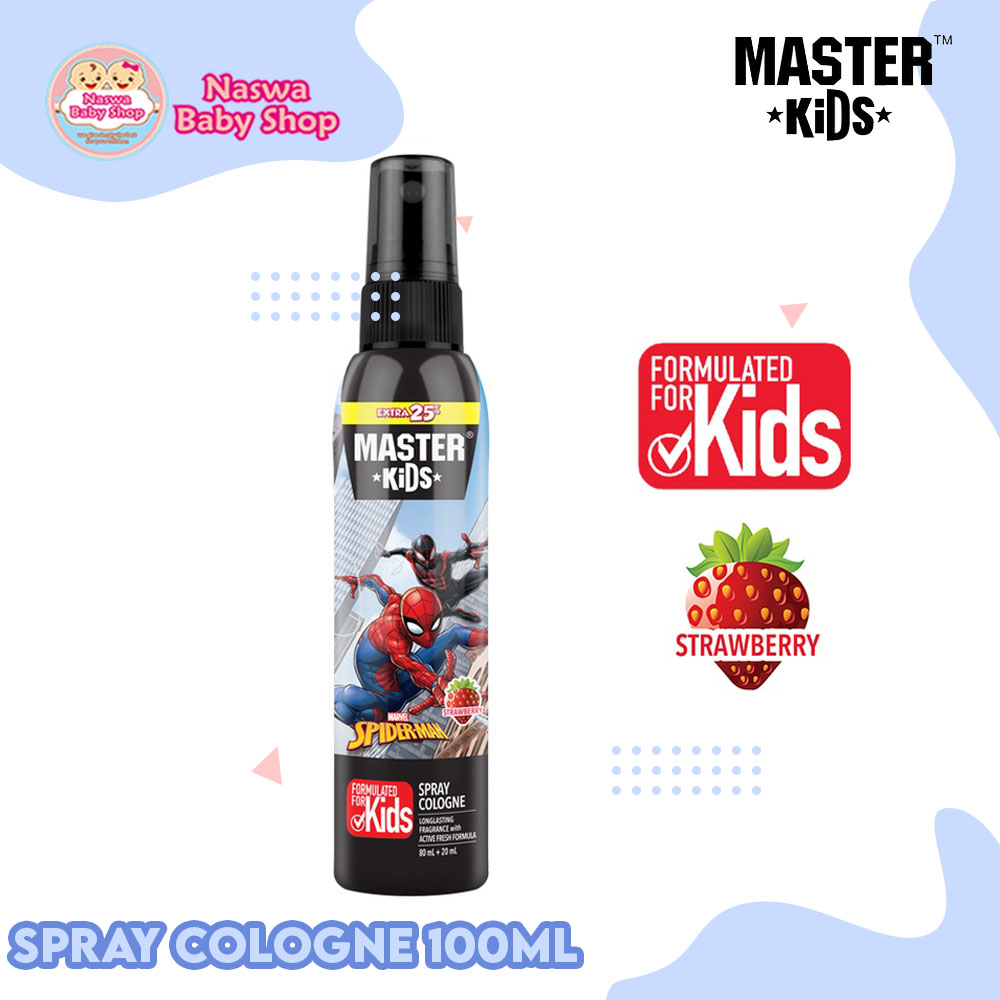Jual Master Kids Spray Cologne Parfum Anak 100ml | Shopee Indonesia
